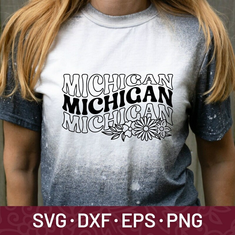 Michigan Svg - Etsy