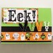 EEK! Die Cut Letters, EEK!, Fall Decor, Die Cut, Scrapbook, Halloween ...