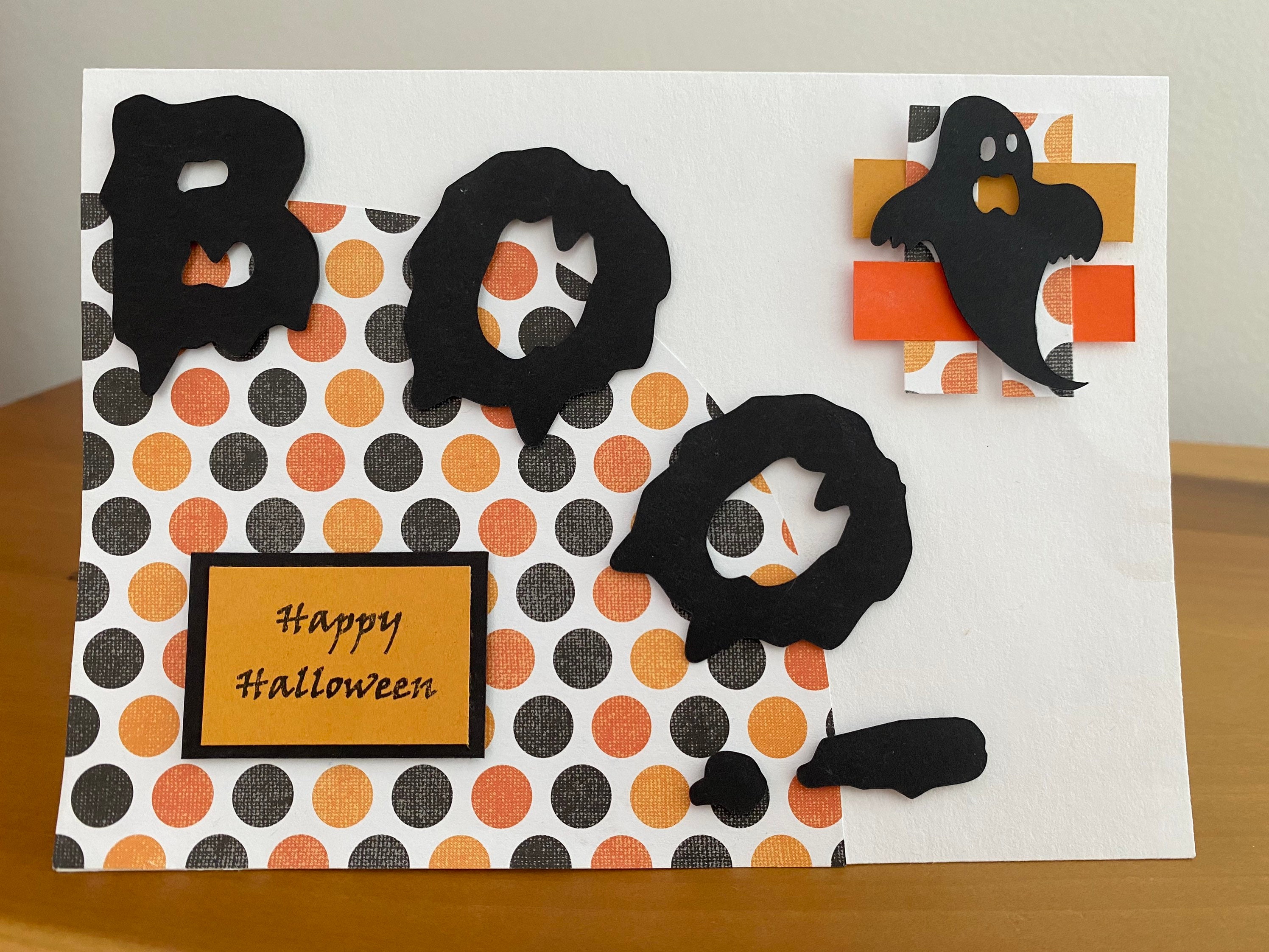 BOO! Die Cut Letters, BOO!, Fall Decor, Die Cut, Scrapbook, Halloween ...
