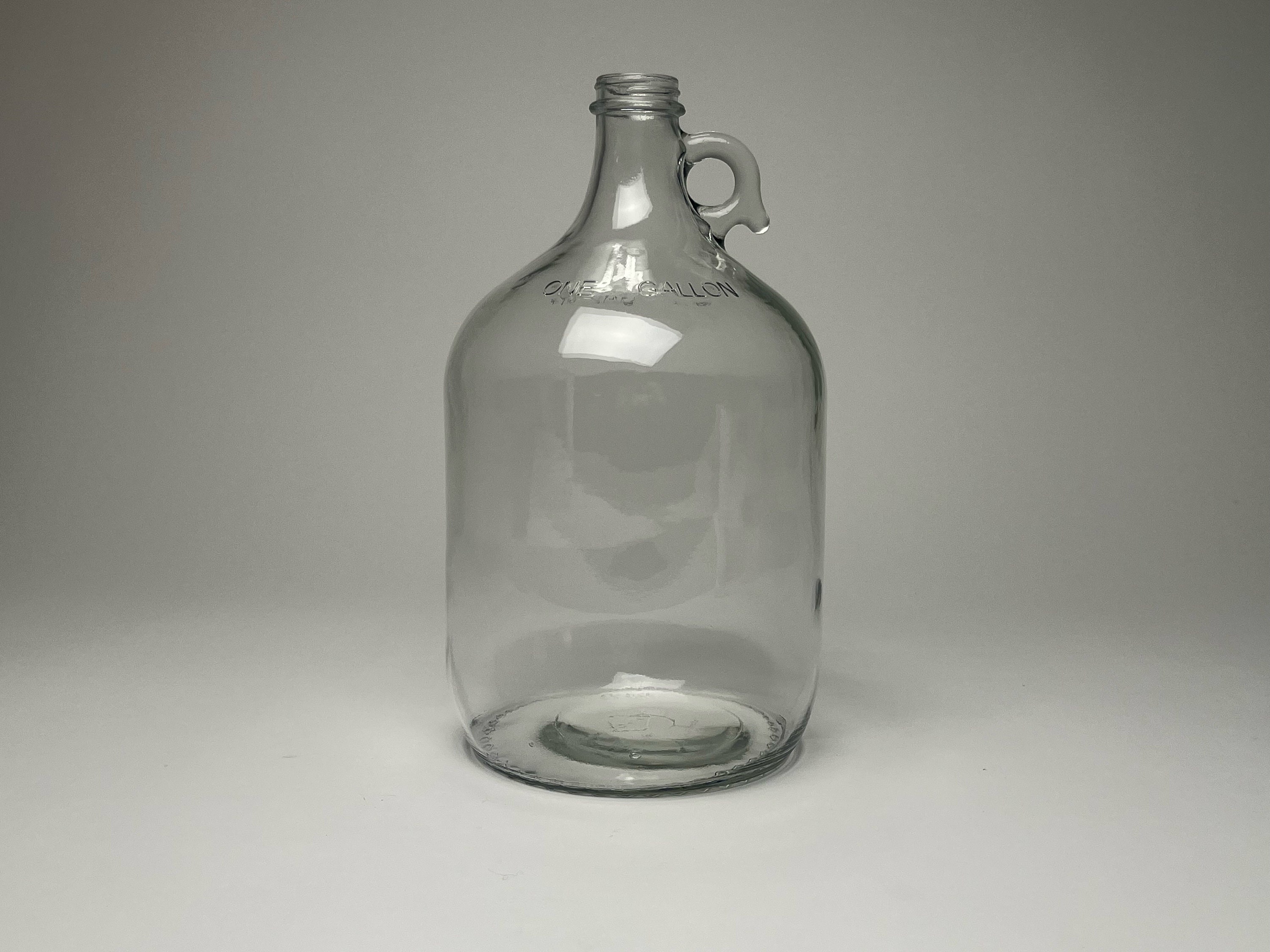 1 Gallon Glass Bottle Jug Growler | Food Safe Glass | Brand New Hard to ...