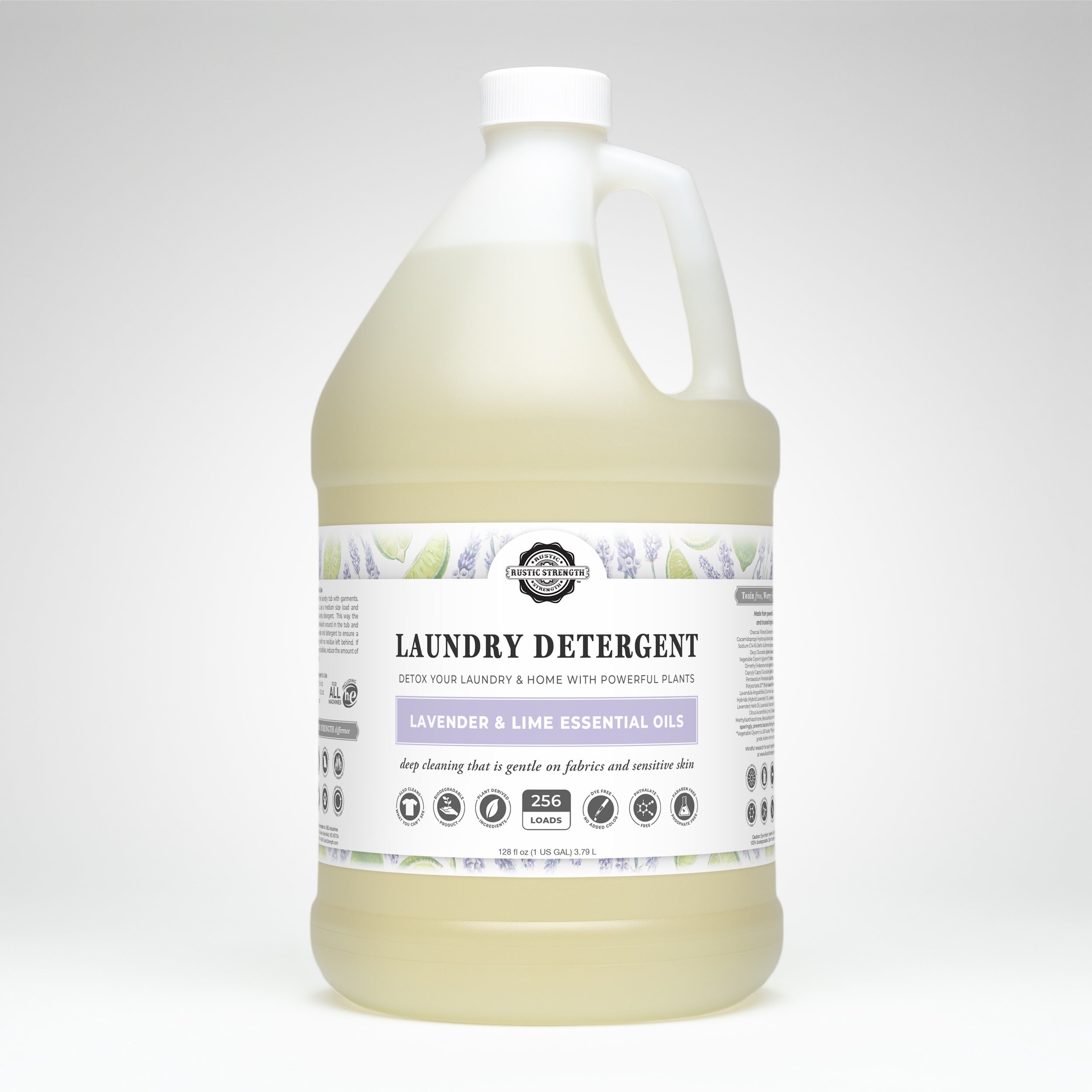 Liquid Laundry Detergent by Rustic Strength | 1 Gallon Pfas-free Food ...