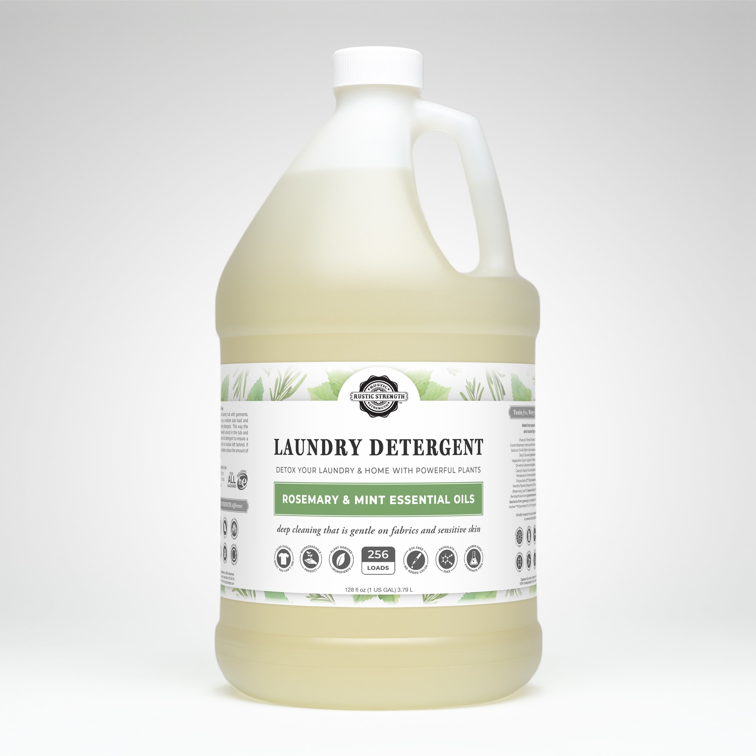 Liquid Laundry Detergent by Rustic Strength | 1 Gallon Pfas-free Food ...