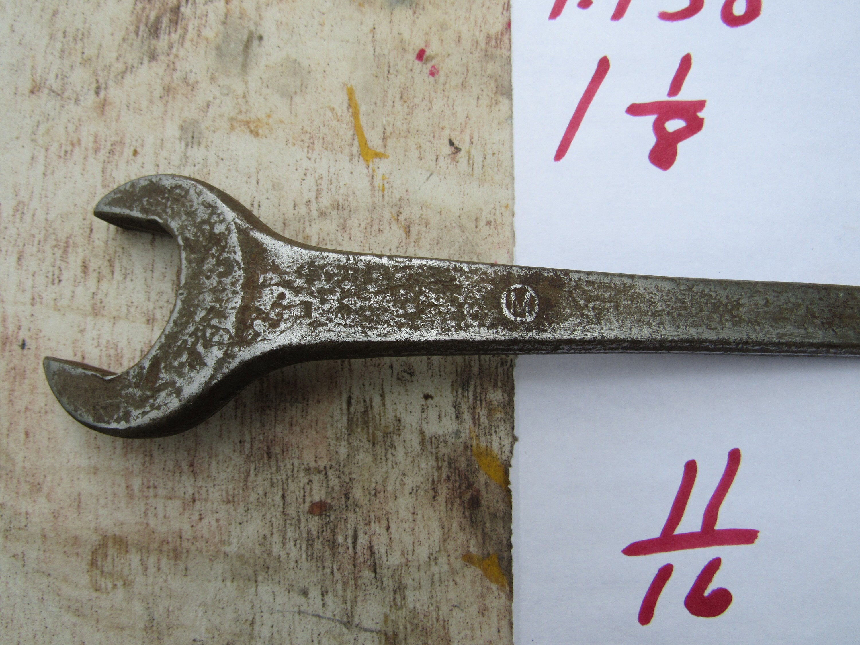 Ford Script Wrench for Model T / A, Sizes 1 1/8 & 11/16 . This is the ...