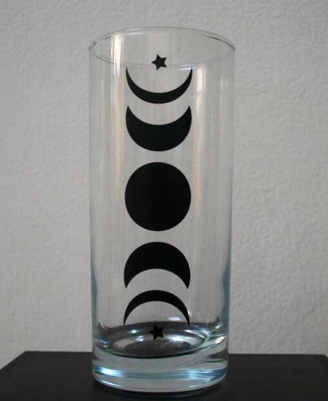 Moon Phase Glass - Etsy
