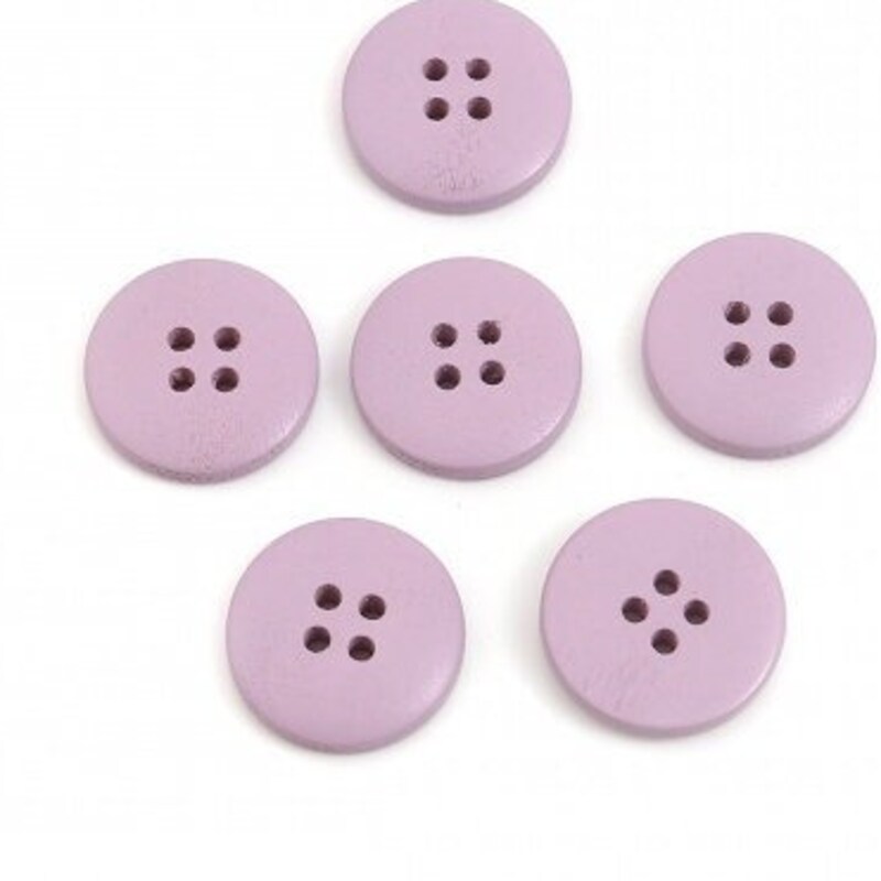 Light Purple Buttons - Etsy