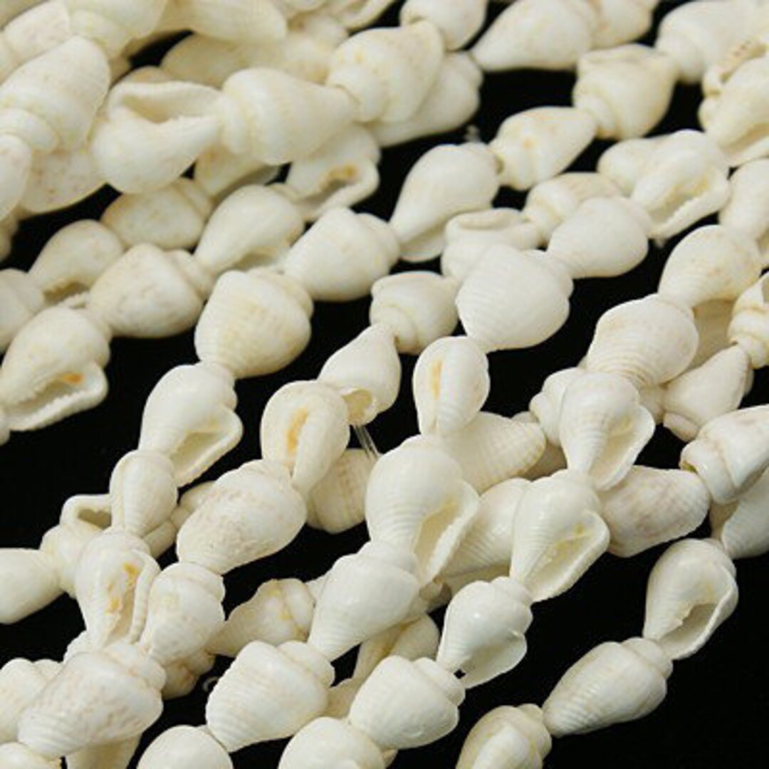 85 Shell Pearls 8 - 10 Mm (0.3 - 0.4 Inch) Natural Pearls Cream-white ...