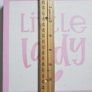 Little Lady//little Lady Sign//nursery Sign//baby Girl Nursery | Etsy