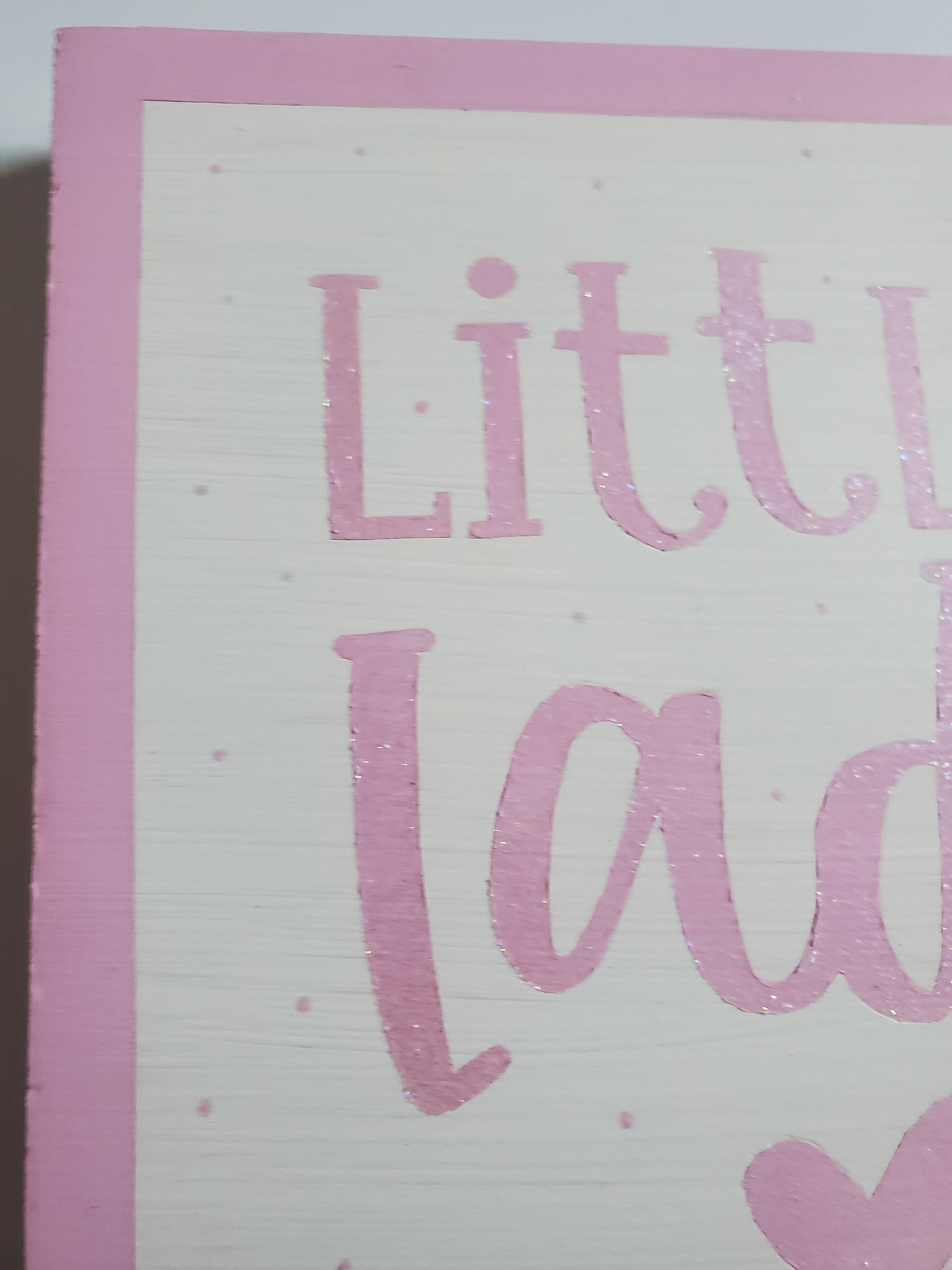 Little Lady//little Lady Sign//nursery Sign//baby Girl Nursery | Etsy