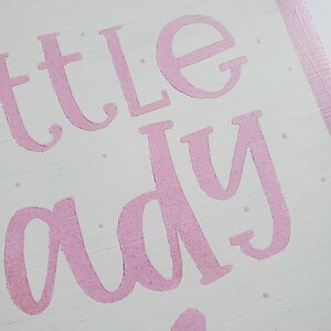 Little Lady//little Lady Sign//nursery Sign//baby Girl Nursery | Etsy
