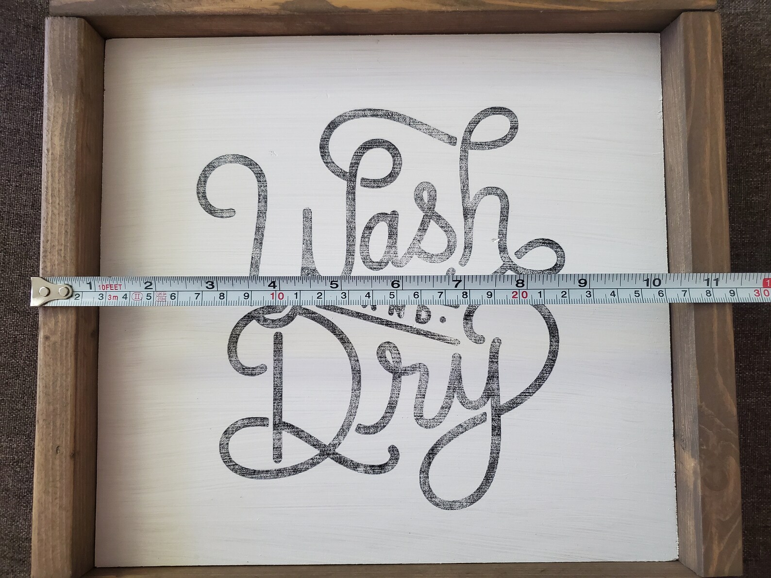 Wash and Dry//wash and Dry Sign//wooden Wash and Dry - Etsy