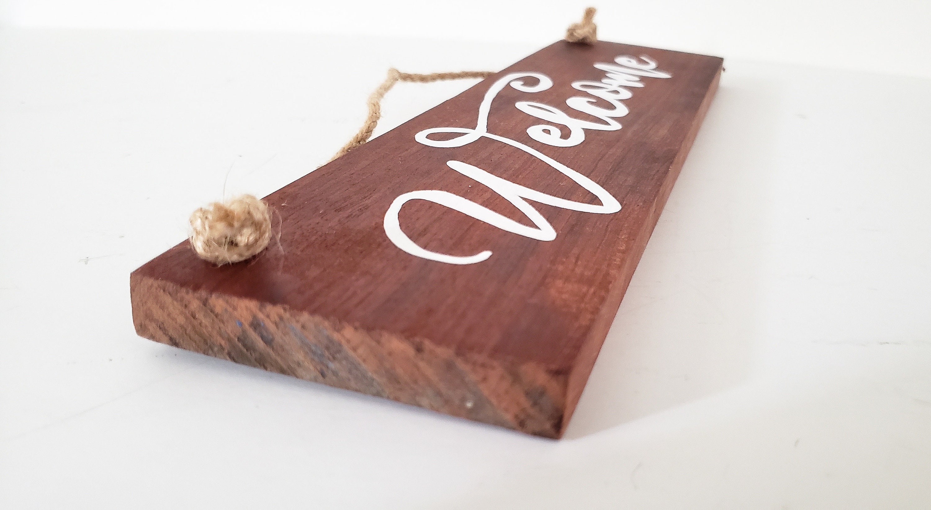 Welcome sign//Rustic welcome sign//Front porch decor//Wooden | Etsy