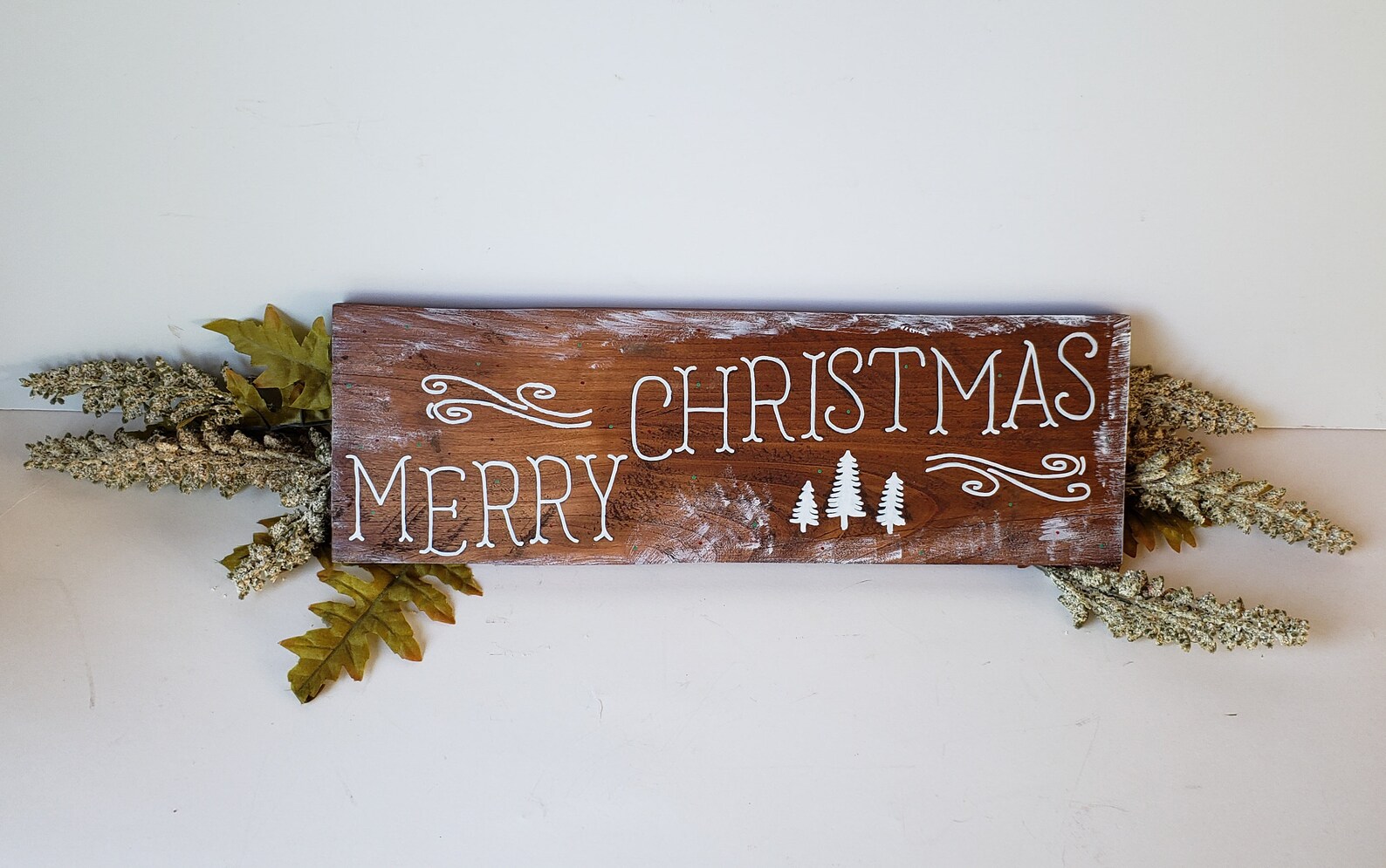 Merry Christmas Sign//wooden Merry Christmas Sign//christmas - Etsy