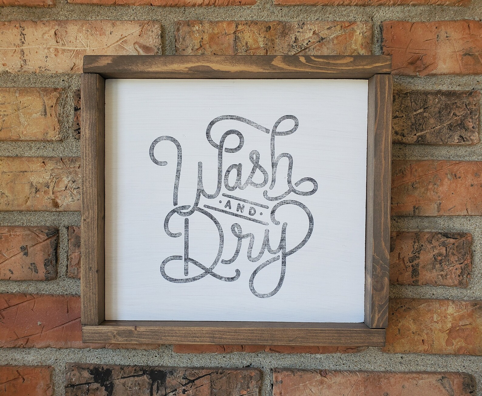 Wash and Dry//wash and Dry Sign//wooden Wash and Dry - Etsy