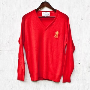 1988 Olympic Sweater - Large - '88 Team Sweater - Vtg XV Olympic White ...