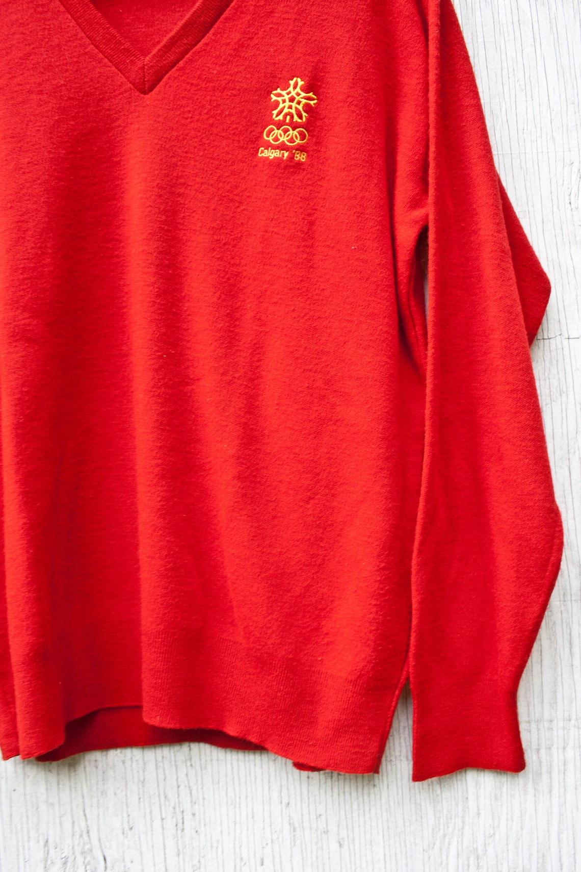 1988 Olympic Sweater Large '88 Team Sweater Vtg XV | Etsy