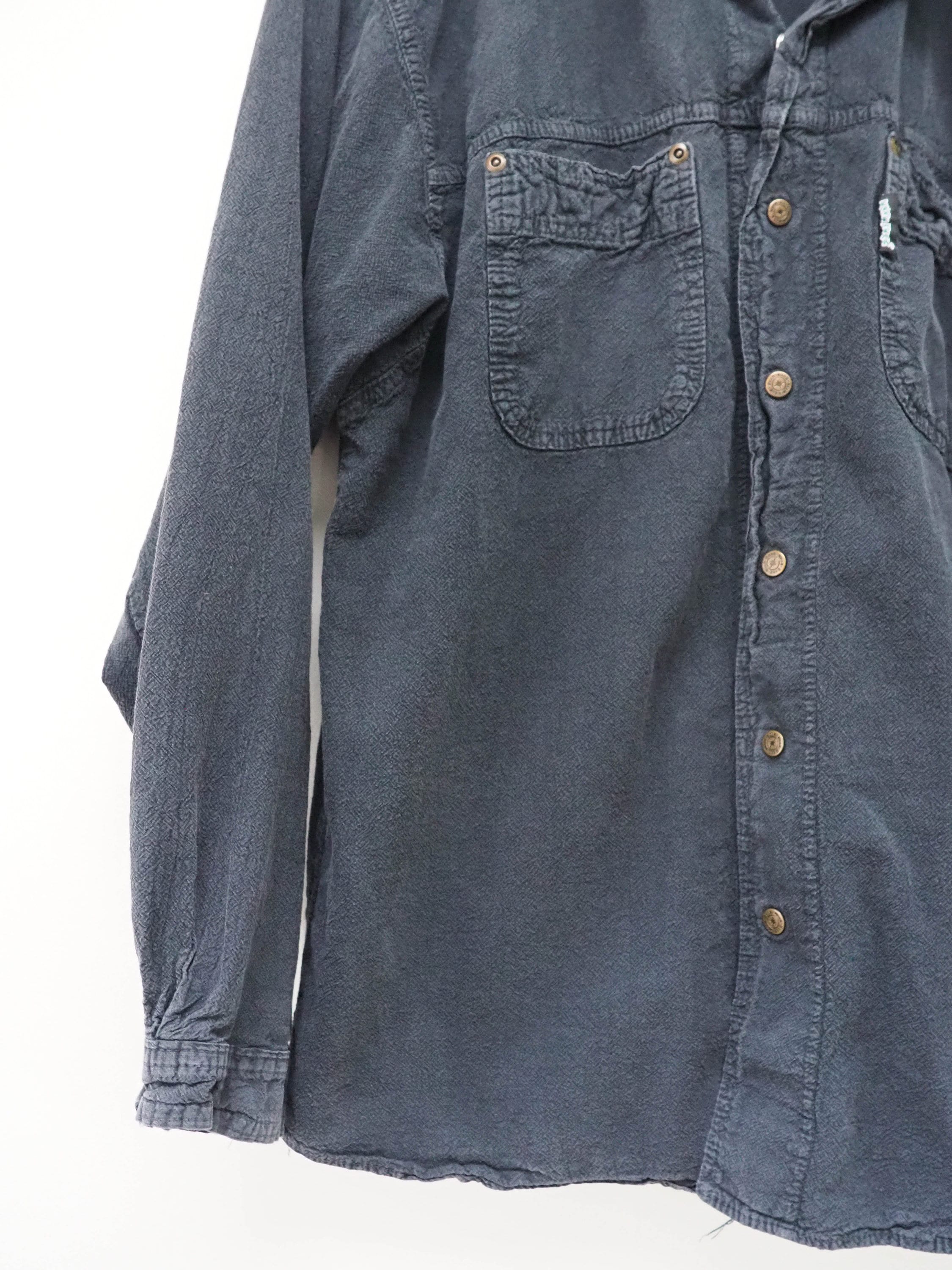 90s Ezze Wear Button up Shirt - Medium - 80s Honey-komb Pullover ...