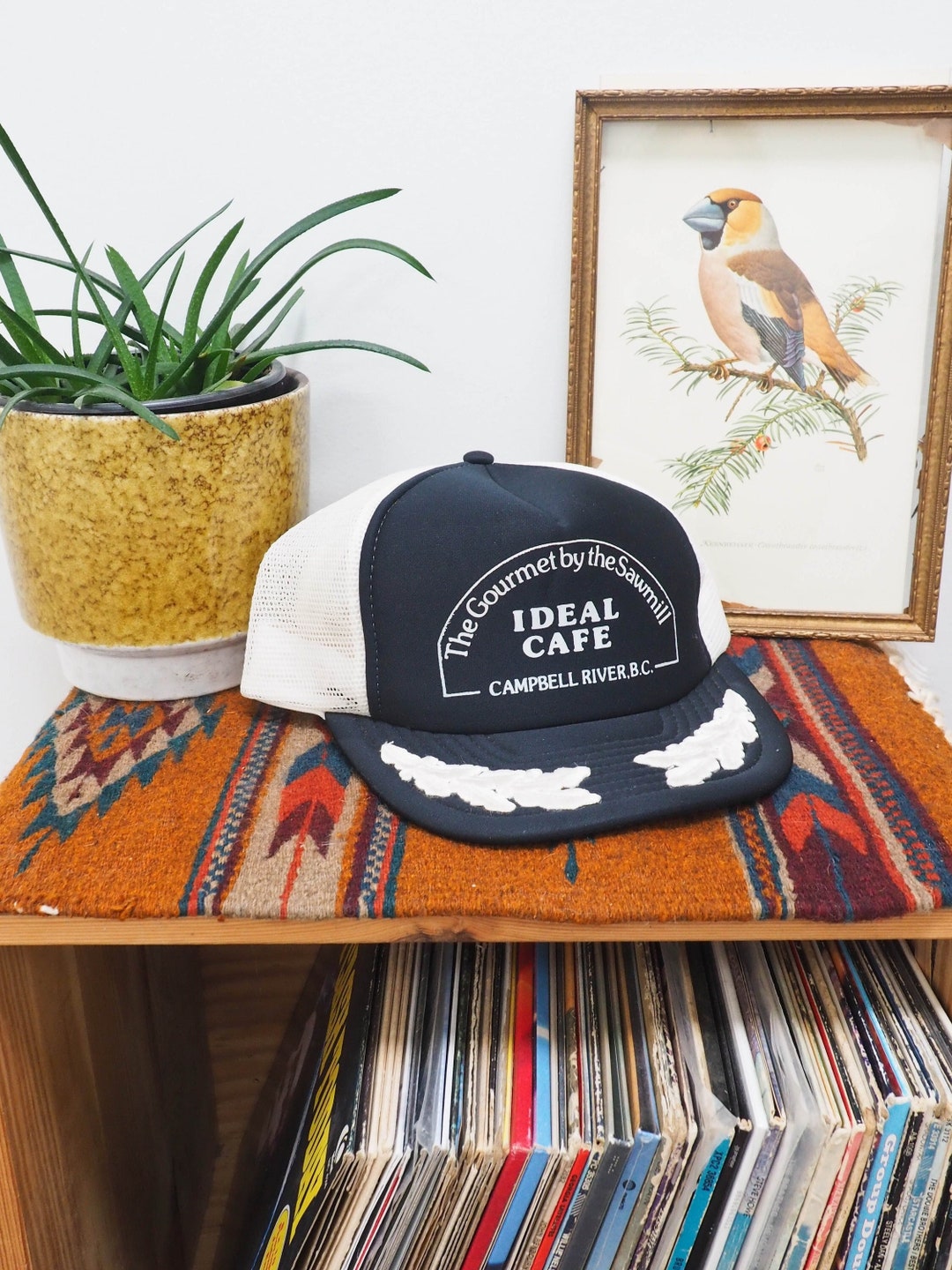 Vtg Sawmill Cafe Trucker Hat - Vintage the Gourmet by the Sawmill Ideal ...