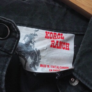 Vtg Korol Ranch Western Shirt Long Sleeve South Western Shirt Button up Southwestern Shirt ...