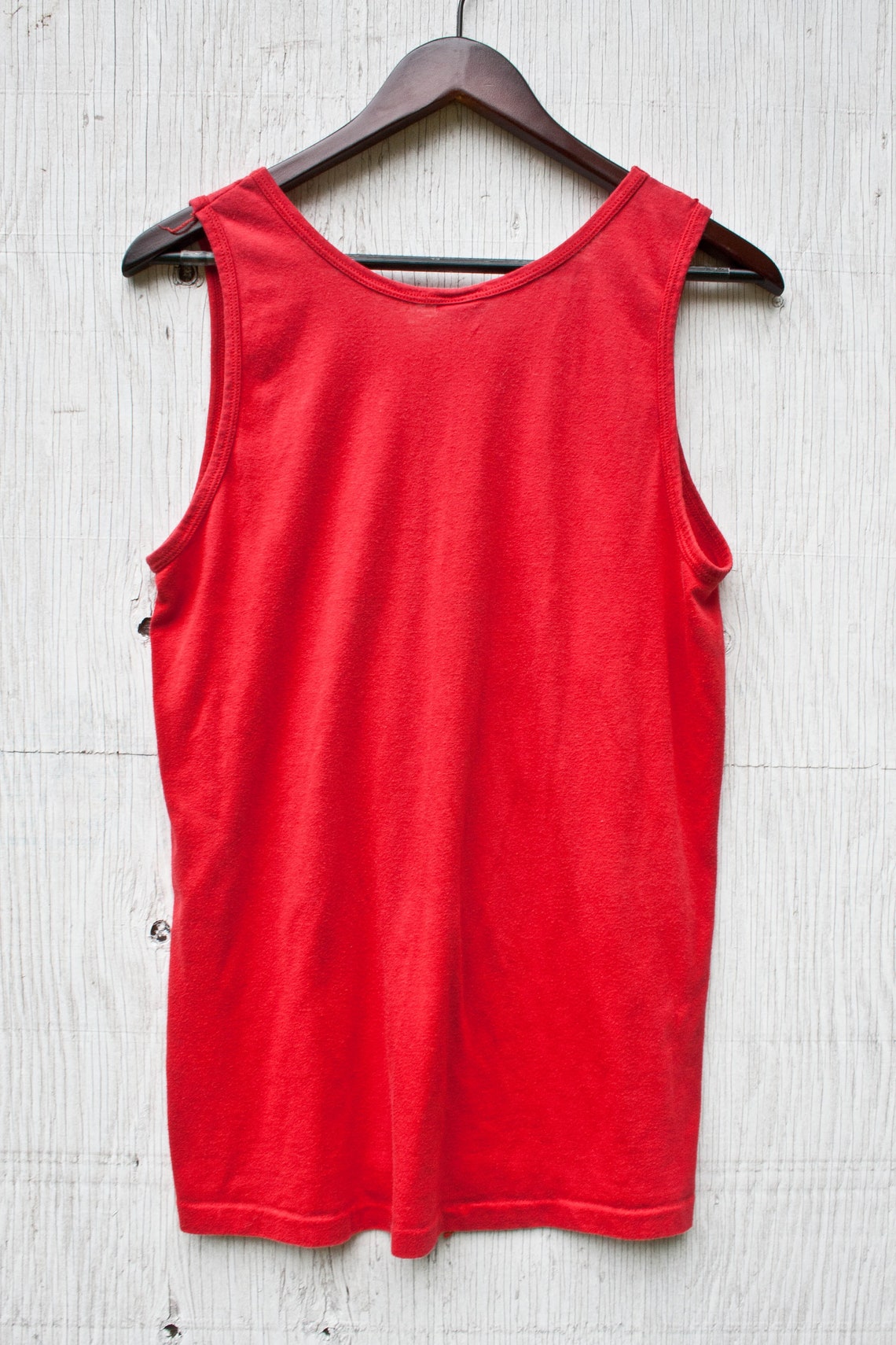 Vtg Malibu Lifeguard Tank - Large XL - Graphic Tank Top - Summer Tank ...