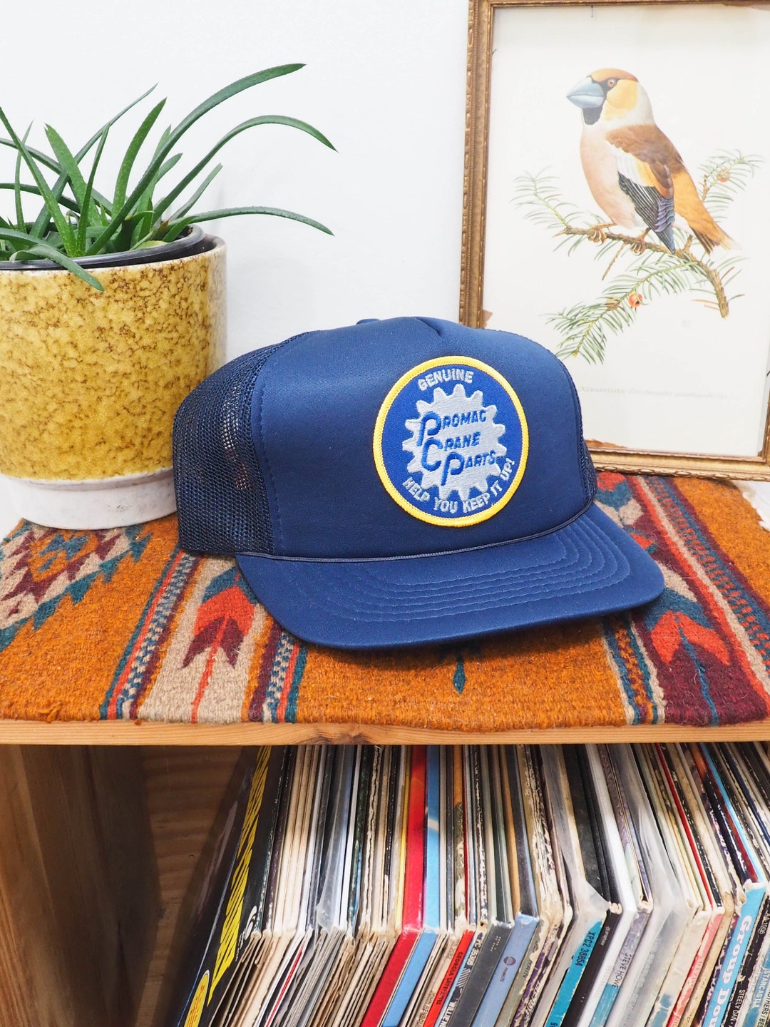 Genuine Promac Crane Parts Hat - Help You Keep It up - Vintage Snap ...