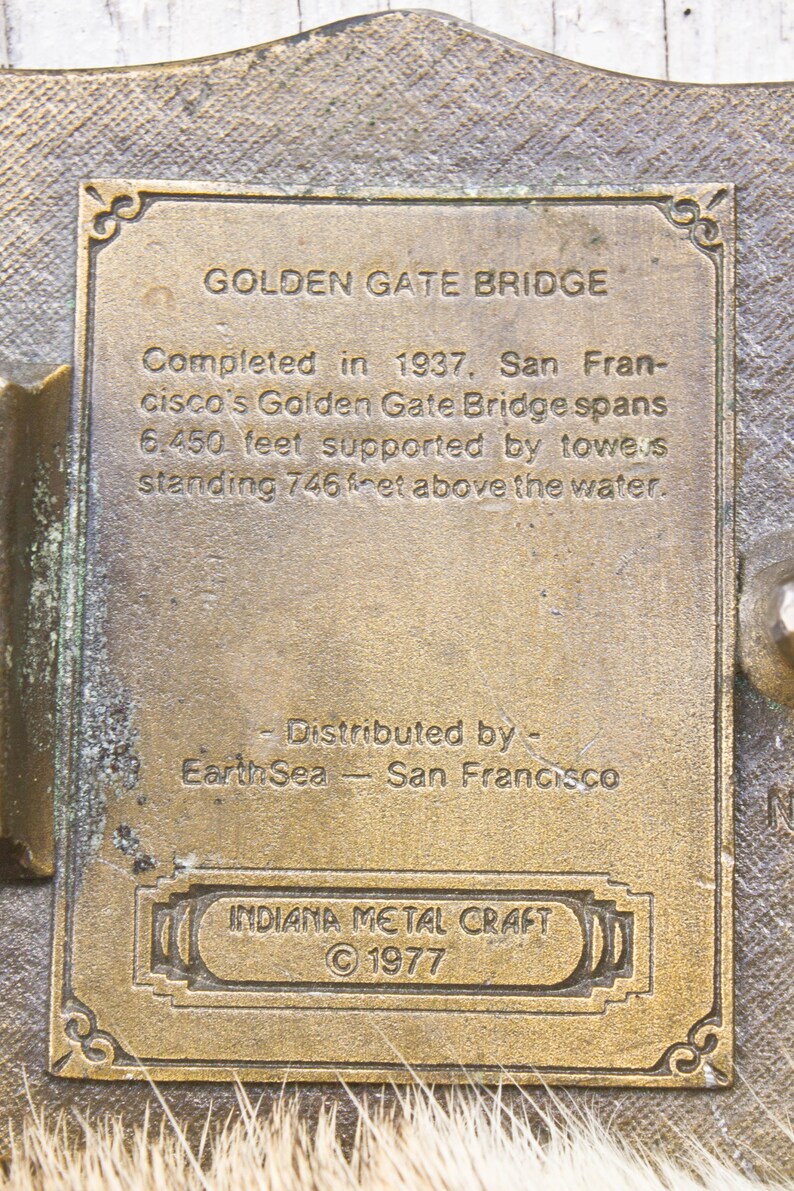 70s Golden Gate Bridge Belt Buckle Vintage San Francisco | Etsy 70s Golden Gate Bridge Belt Buckle Vintage San Francisco | Etsy