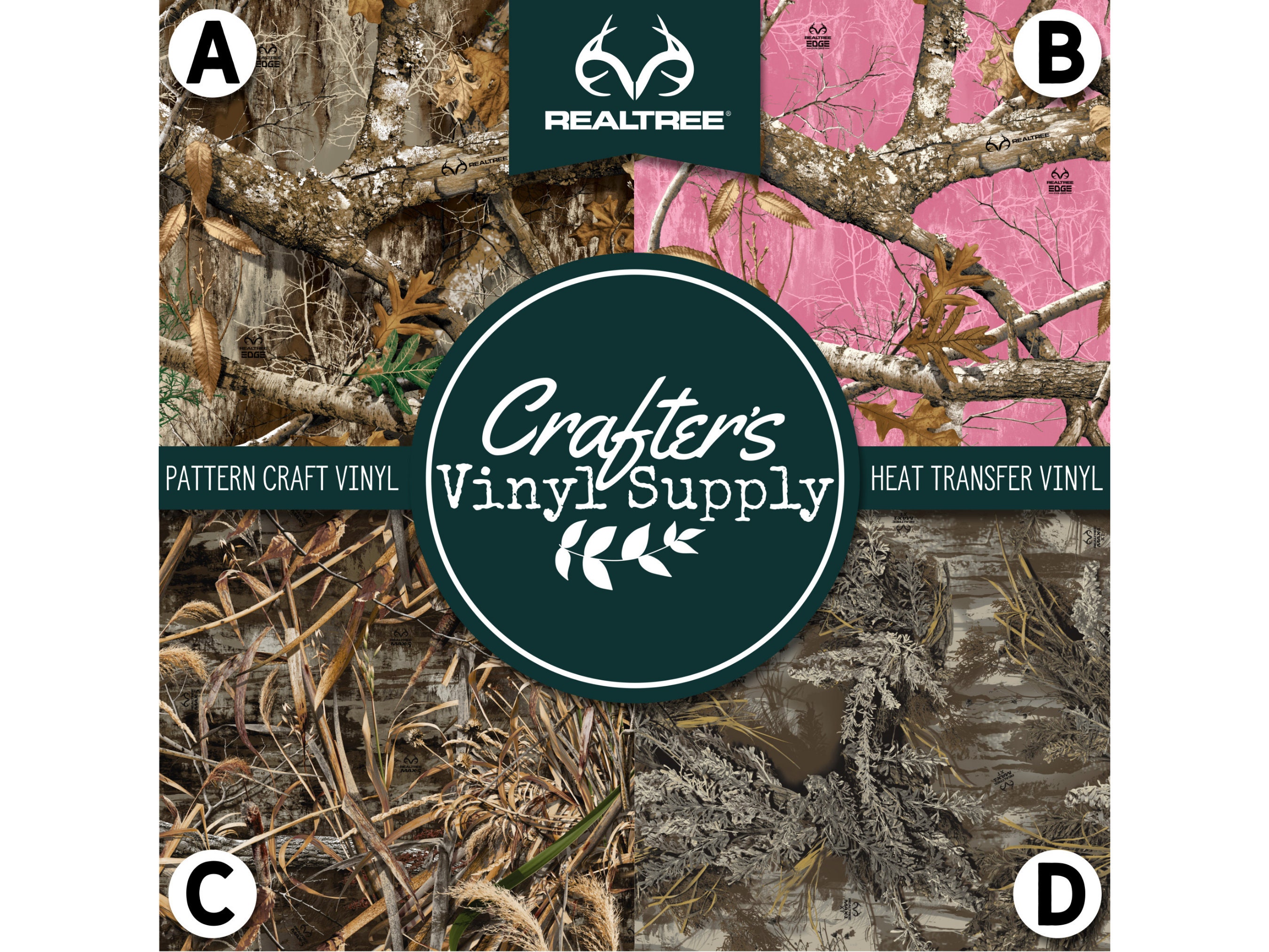 Realtree Camo Decal - Etsy