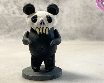 Teddy Bear Skull | Etsy