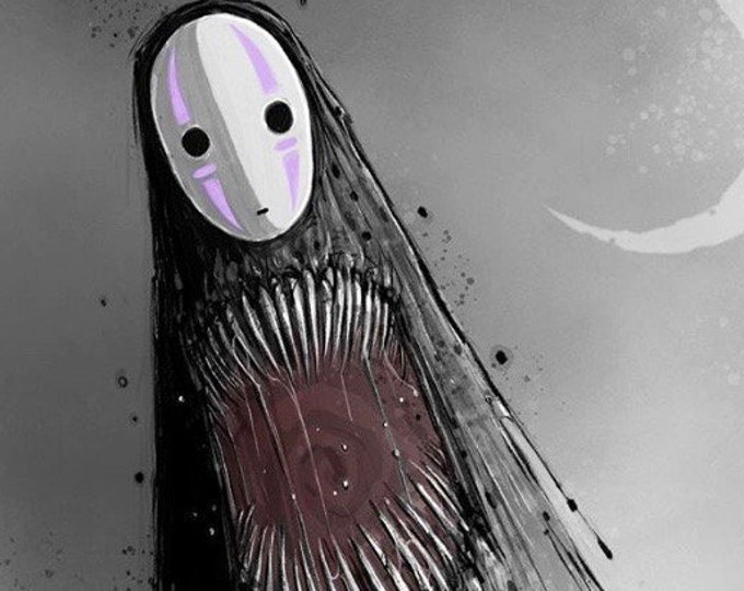 Nightmare Mask Art Print - Etsy