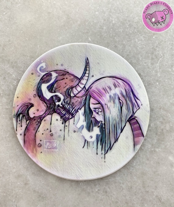 Me and My Demon Vinyl Sticker | Etsy