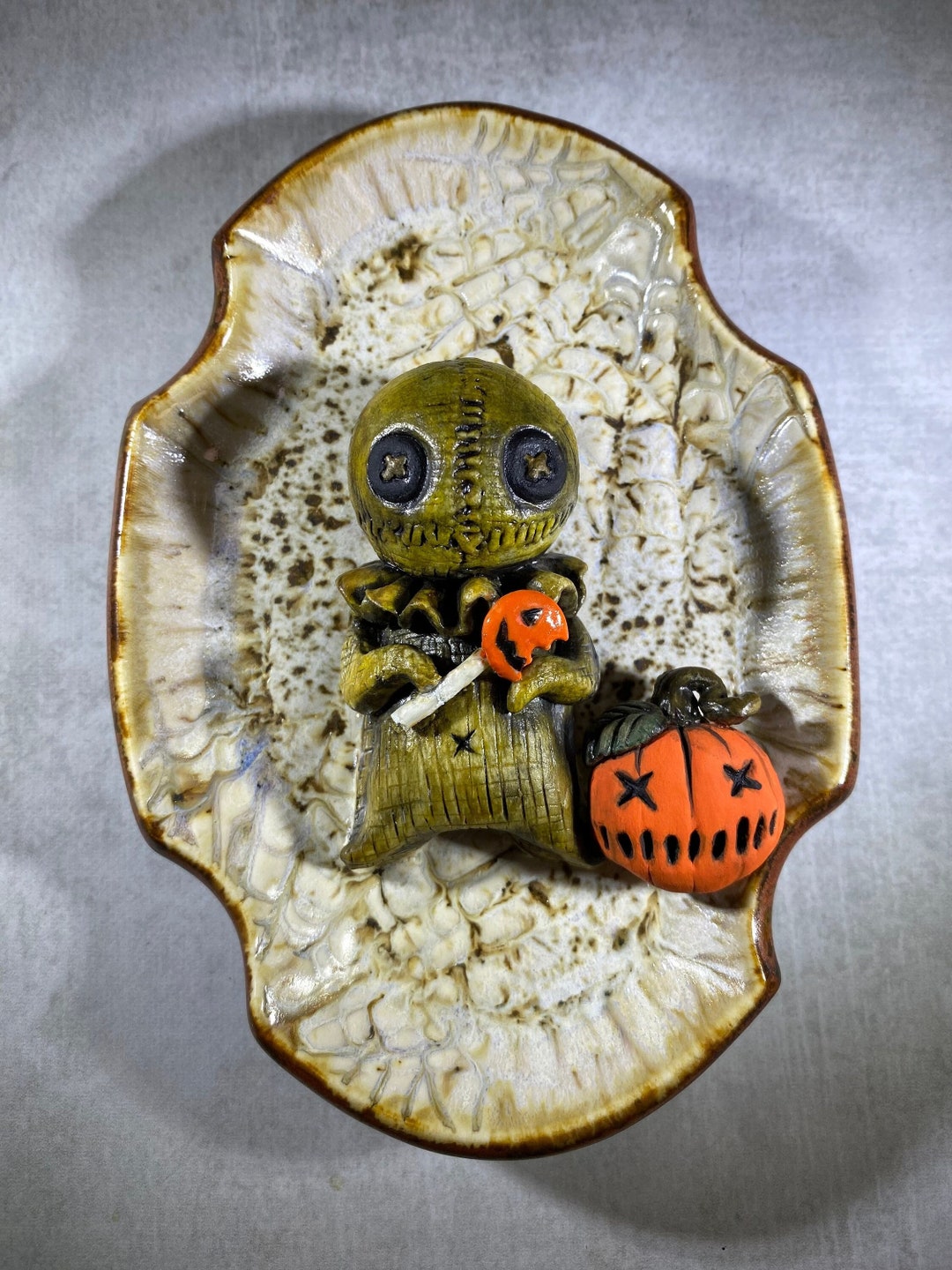 Ceramic Trick R Treat Sam Wall Art, Horror Movie Hanging Wall Art - Etsy