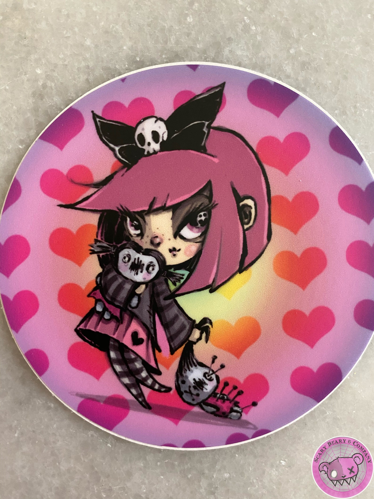 Voodoo Doll -I Put a Spell on You - Vinyl Sticker - Etsy
