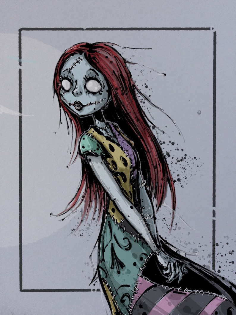 Sally Art Print - Etsy