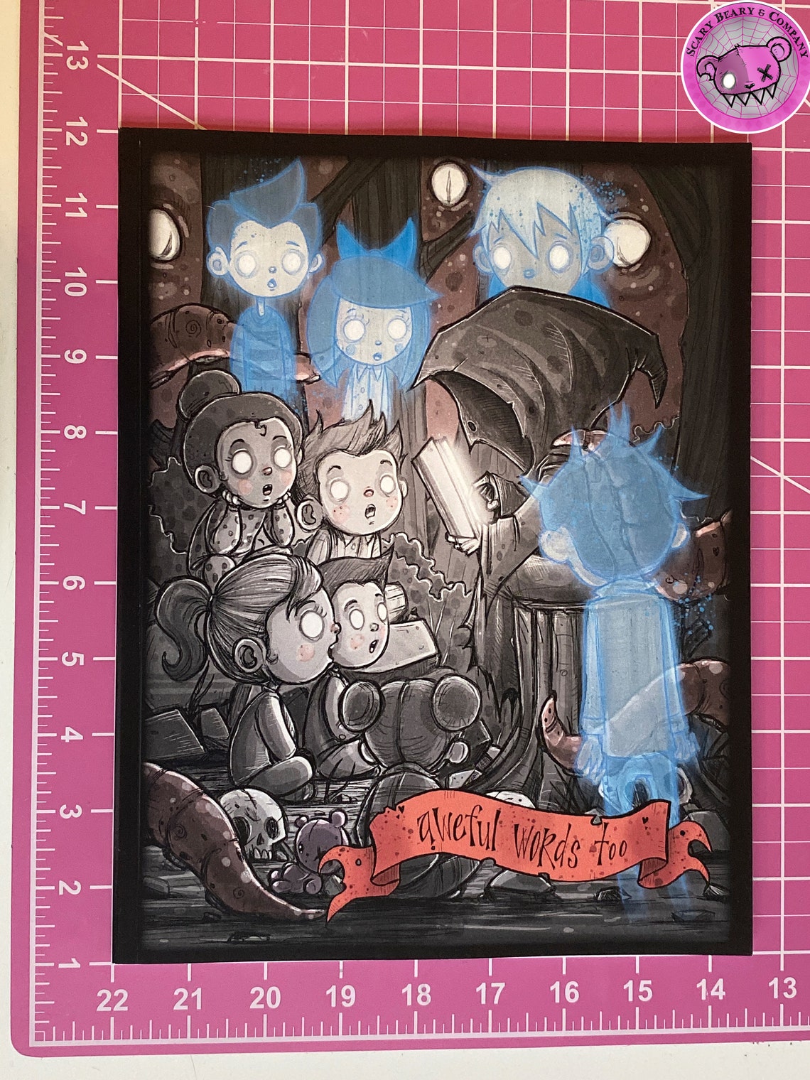 Aweful Words Too Art Book - Etsy