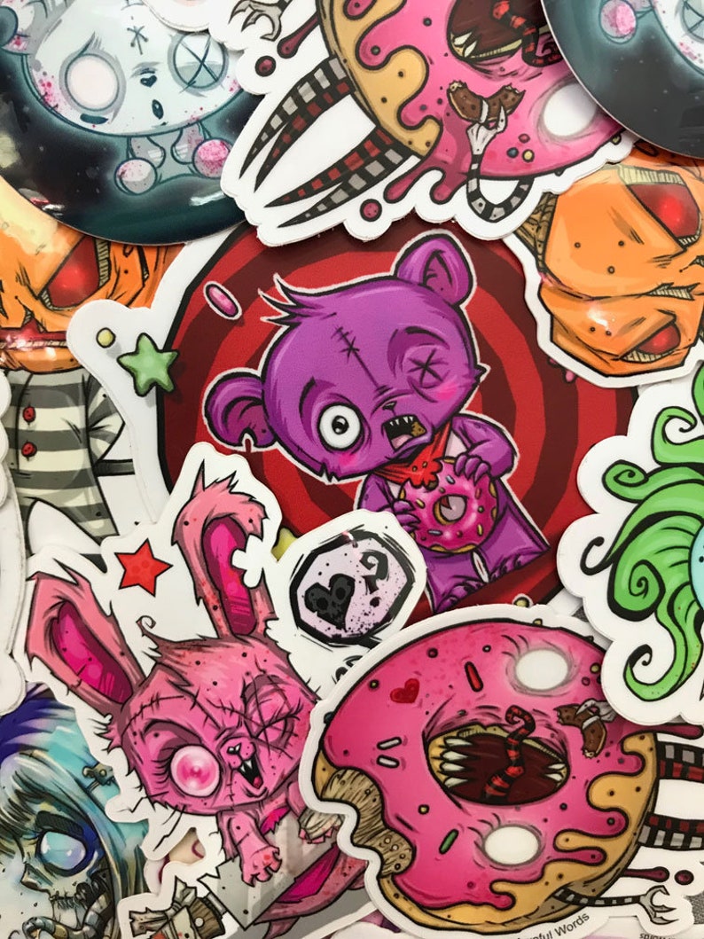 Oogie Boogie Vinyl Sticker - Etsy