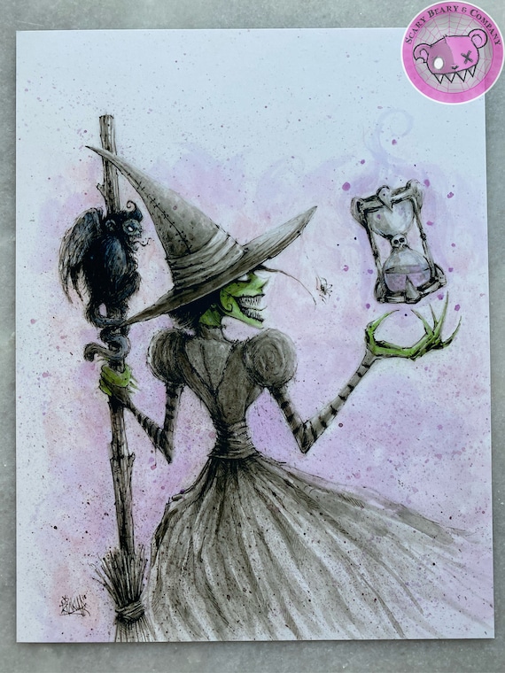 Wicked Witch Drawing