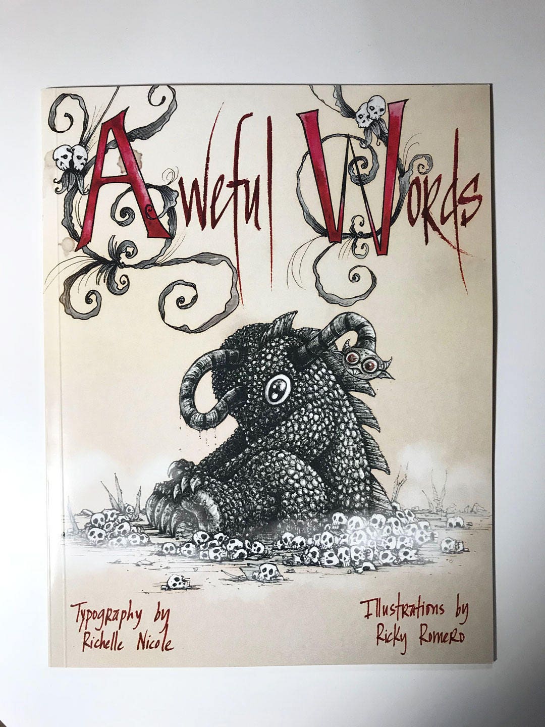 Aweful Words Art Book - Etsy