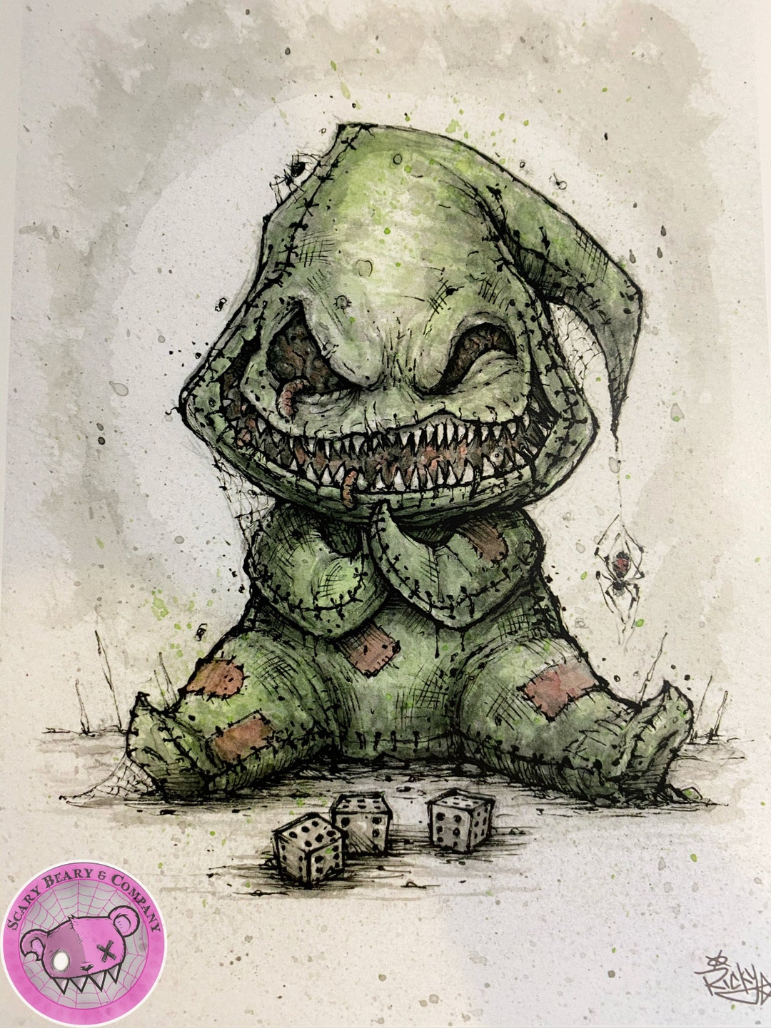 Boogie Man Art Print - Etsy