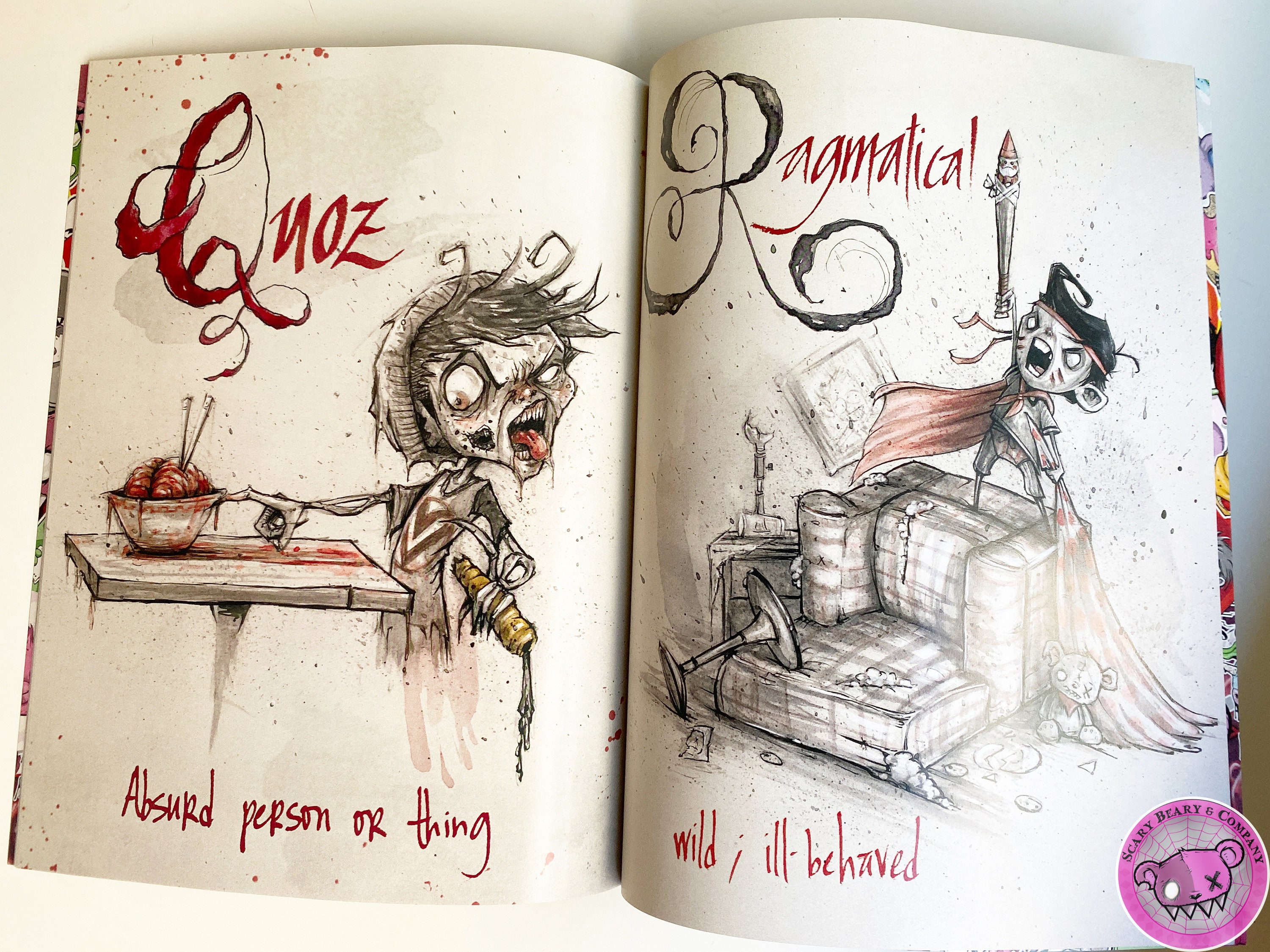 Aweful Words Too Art Book - Etsy