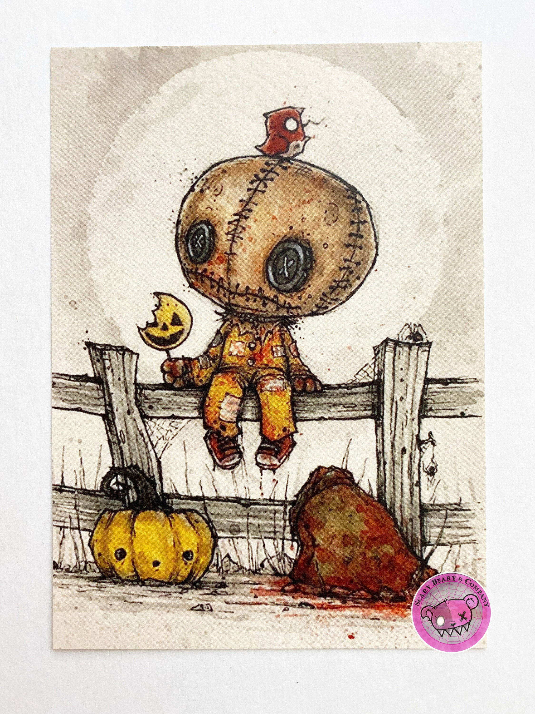Sam Trick R Treat Drawings