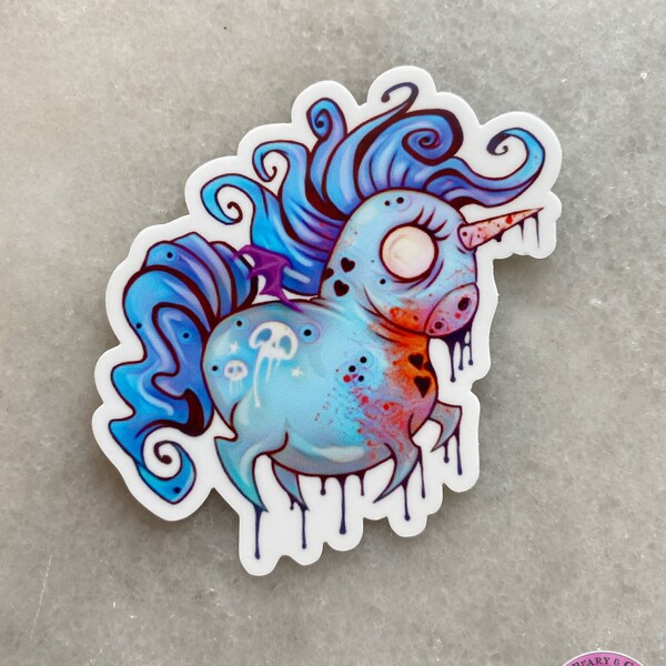 Unicorn Sticker - Etsy