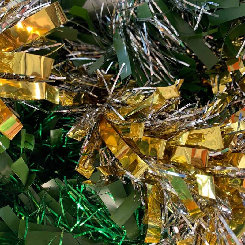 Tinsel Garland - Etsy