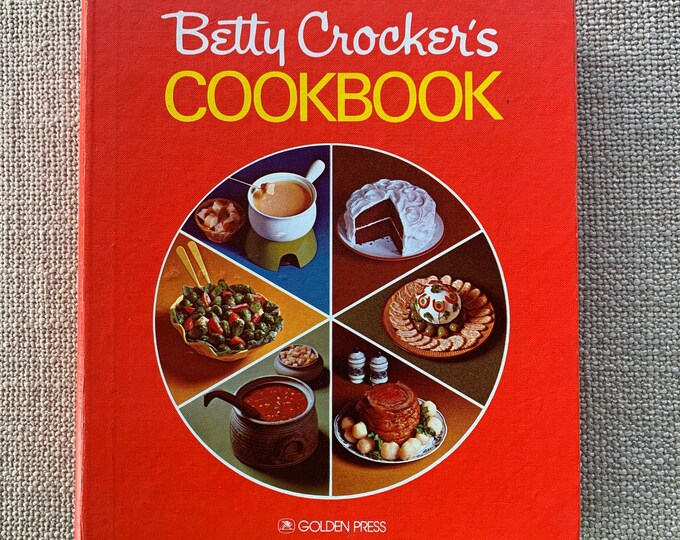 Betty Crocker’s Cookbook Classic Pie Cover 1969 Five Ring Tabbed Binder ...