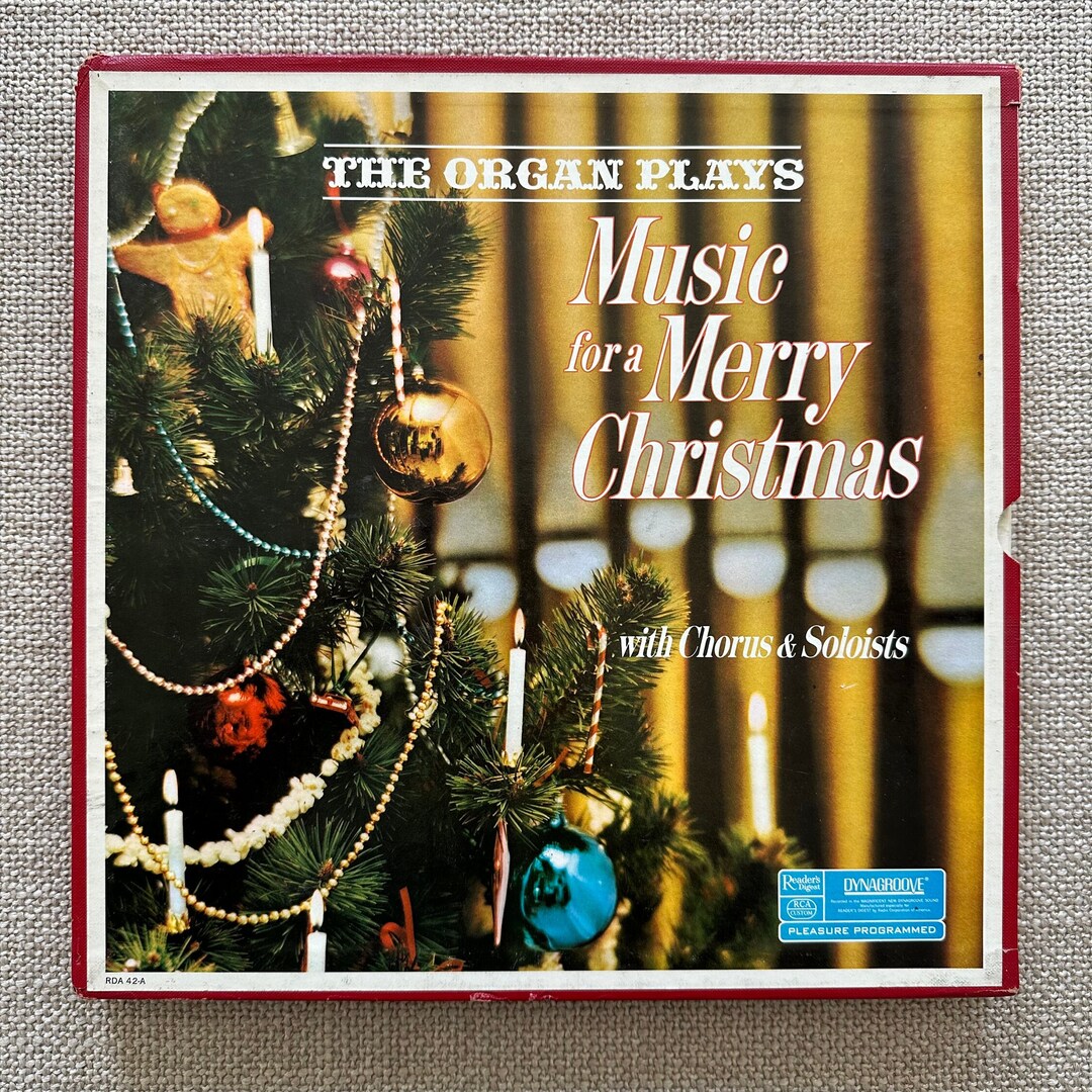 The Organ Plays Music for a Merry Christmas With Chorus and Soloists - Etsy