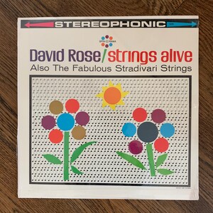 David Rose Strings Alive Vinyl Record, the Fabulous Stradivari Strings ...