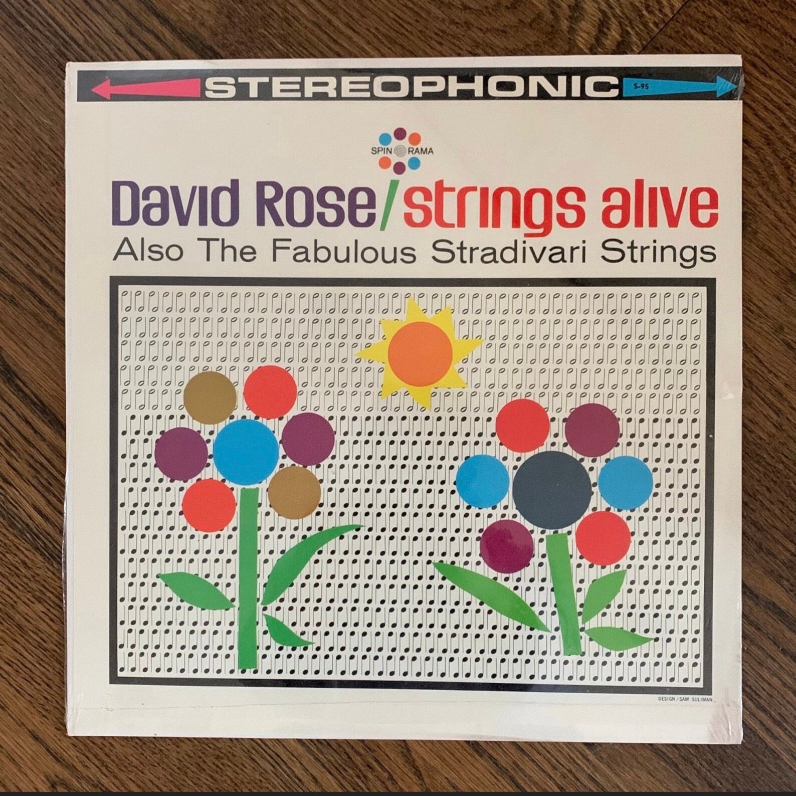 David Rose Strings Alive Vinyl Record, the Fabulous Stradivari Strings ...