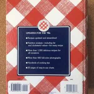 Better Homes and Gardens New Cookbook 5 Ring Binder Vintage 1989 ...