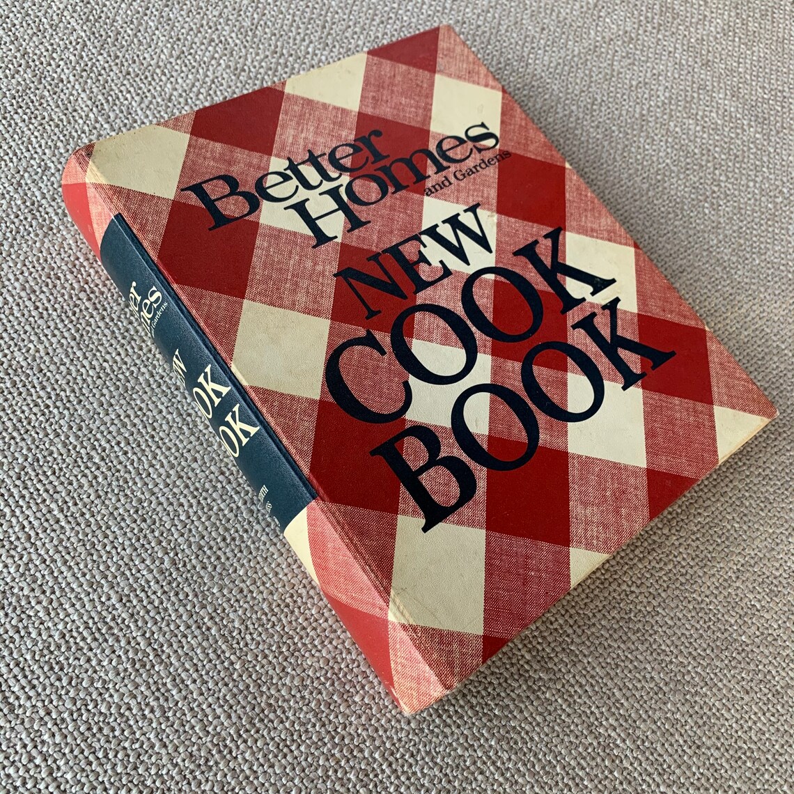 Vintage 1968 Better Homes & Gardens Cookbook, Buffalo Check Binder - Etsy