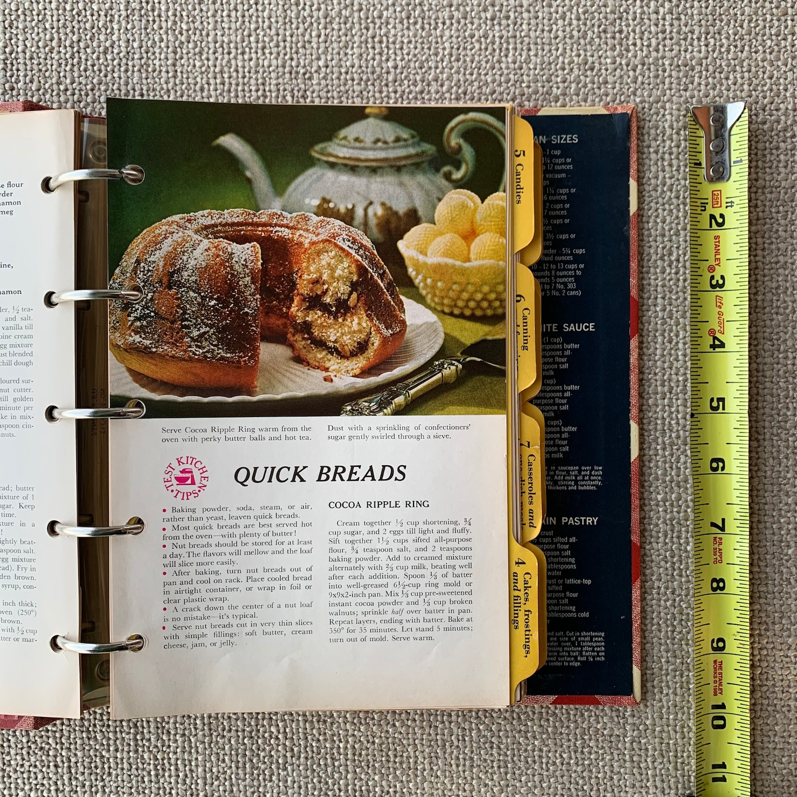 Vintage 1968 Better Homes & Gardens Cookbook, Buffalo Check Binder - Etsy
