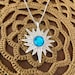 Sterling Silver Bright Finish Twitches Sun Pendant twitches 15 Year ...
