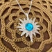 Sterling Silver Bright Finish Twitches Sun Pendant twitches 15 Year ...